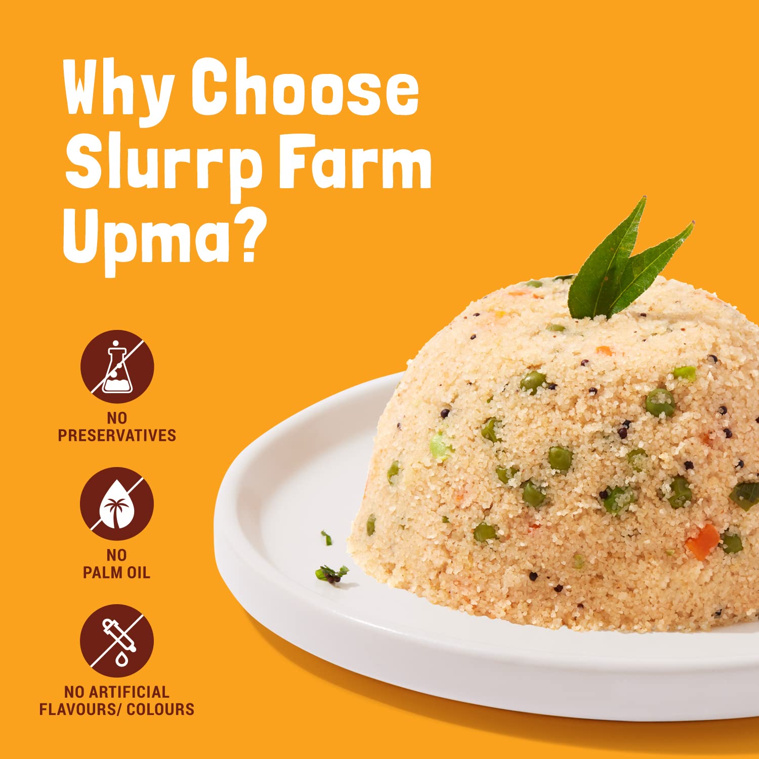 Buy Slurrp Farm Instant Millet Rava Upma Mix- Ghee Masala - Multigrain ...